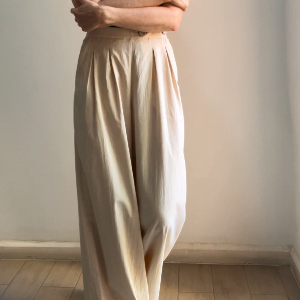 MONACO Pants Sewing Pattern – Wide-Leg High-Waist Trousers, Easy PDF ...