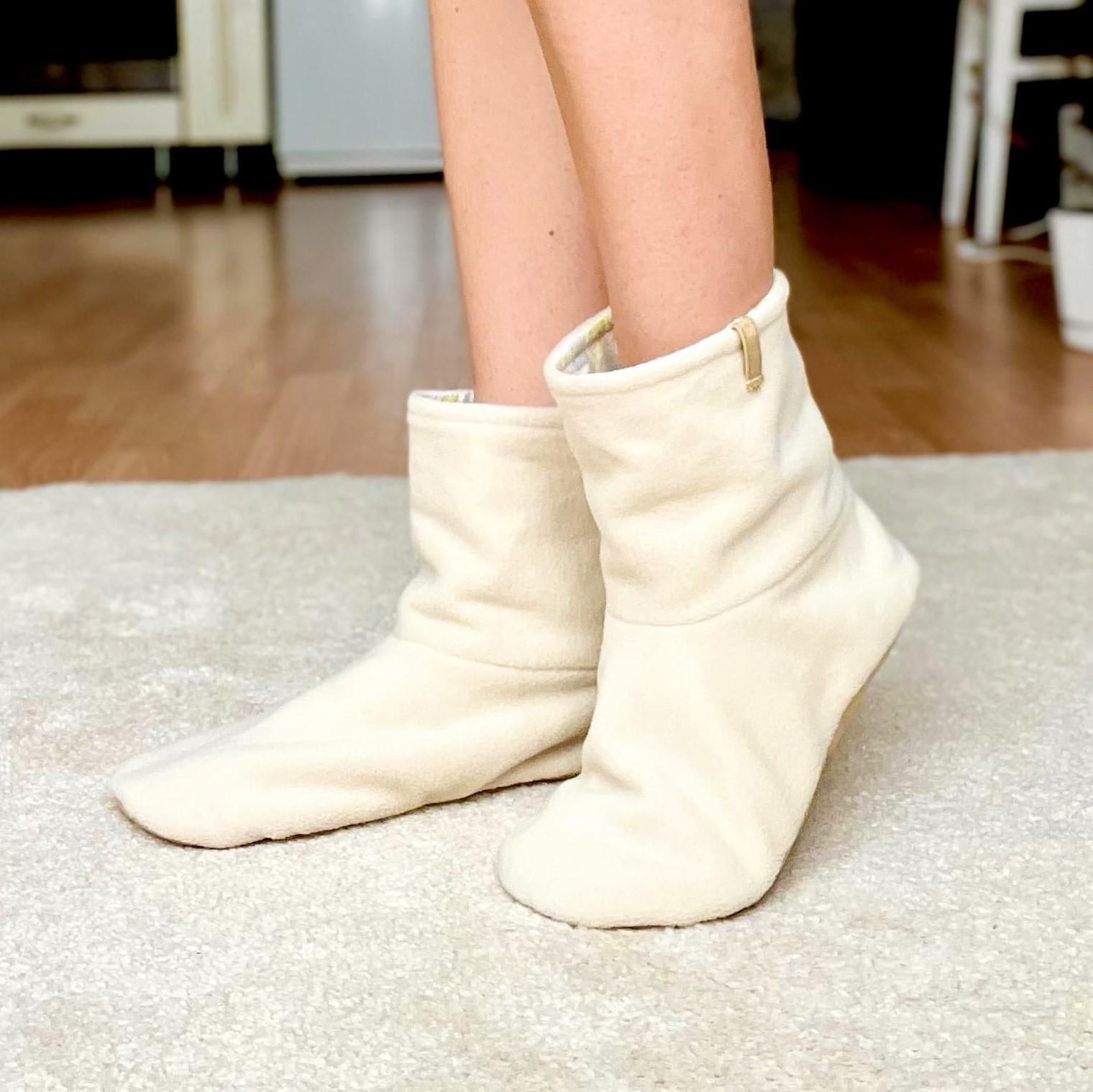 OSLO Slipper Boots PDF Sewing Pattern