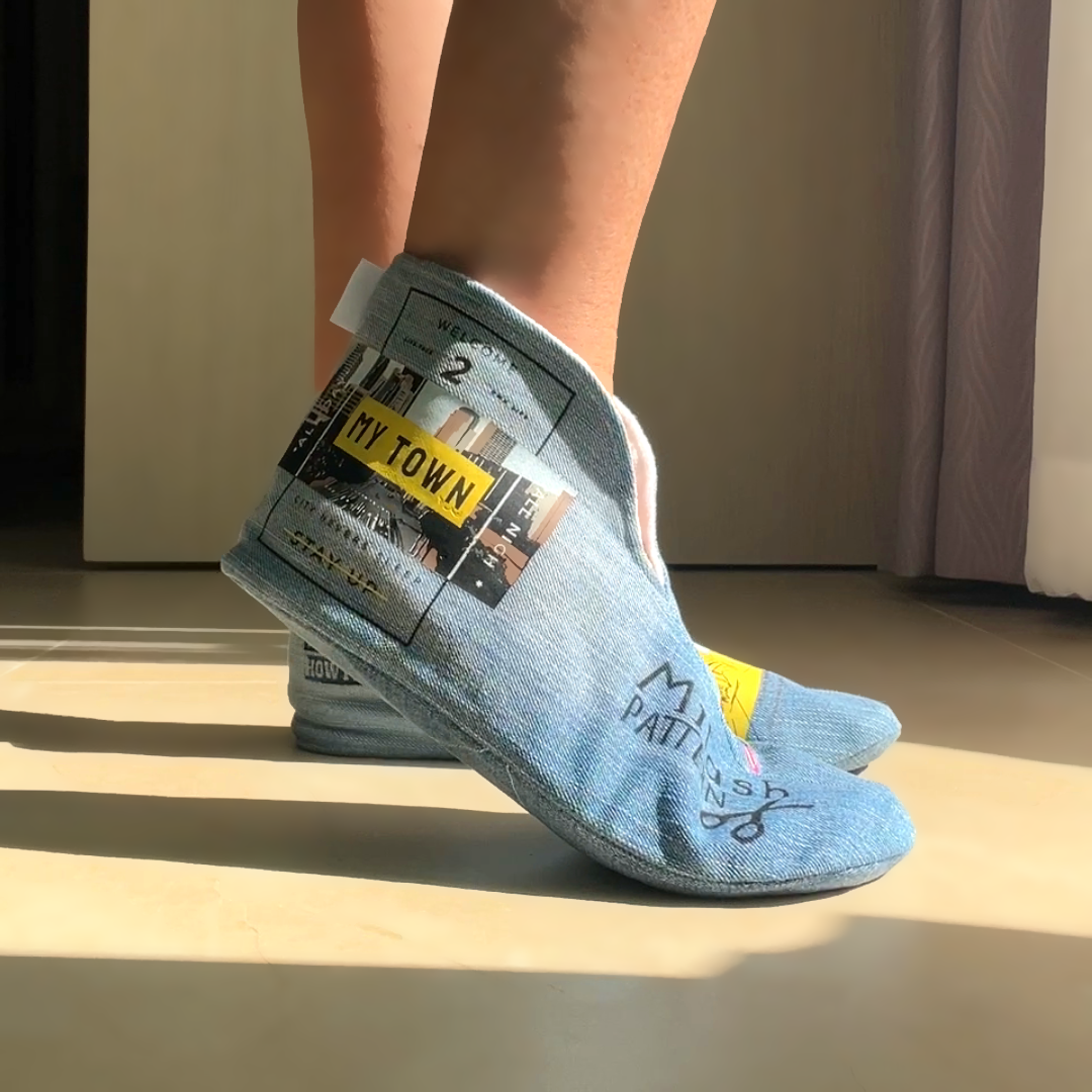 LONDON Slipper Boots PDF Sewing Pattern